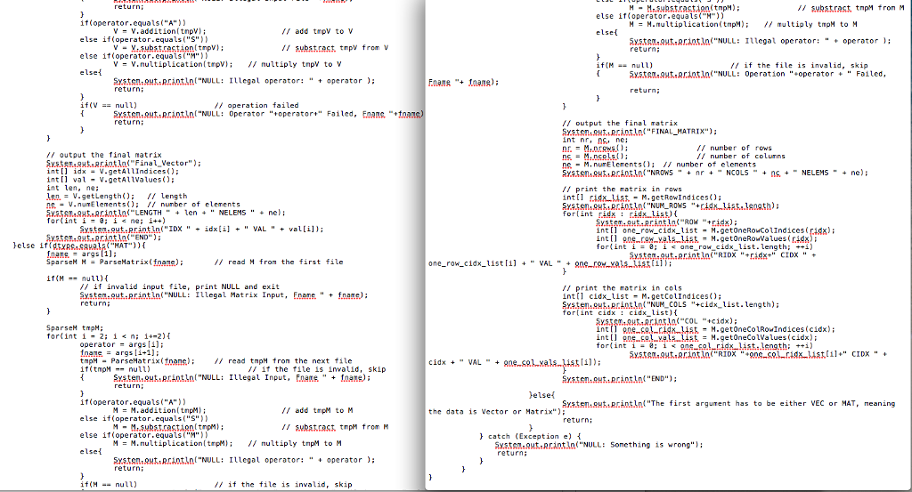 Problem I Sparse Vector Using Linked List 5 R