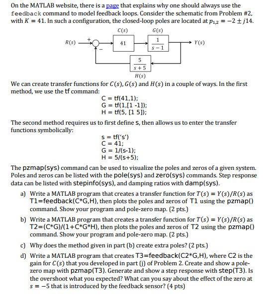 Solved On the MATLAB website, there is a page that explains | Chegg.com