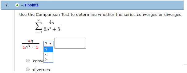 Solved 6' +-/1 points Suppose an and bn are series with | Chegg.com