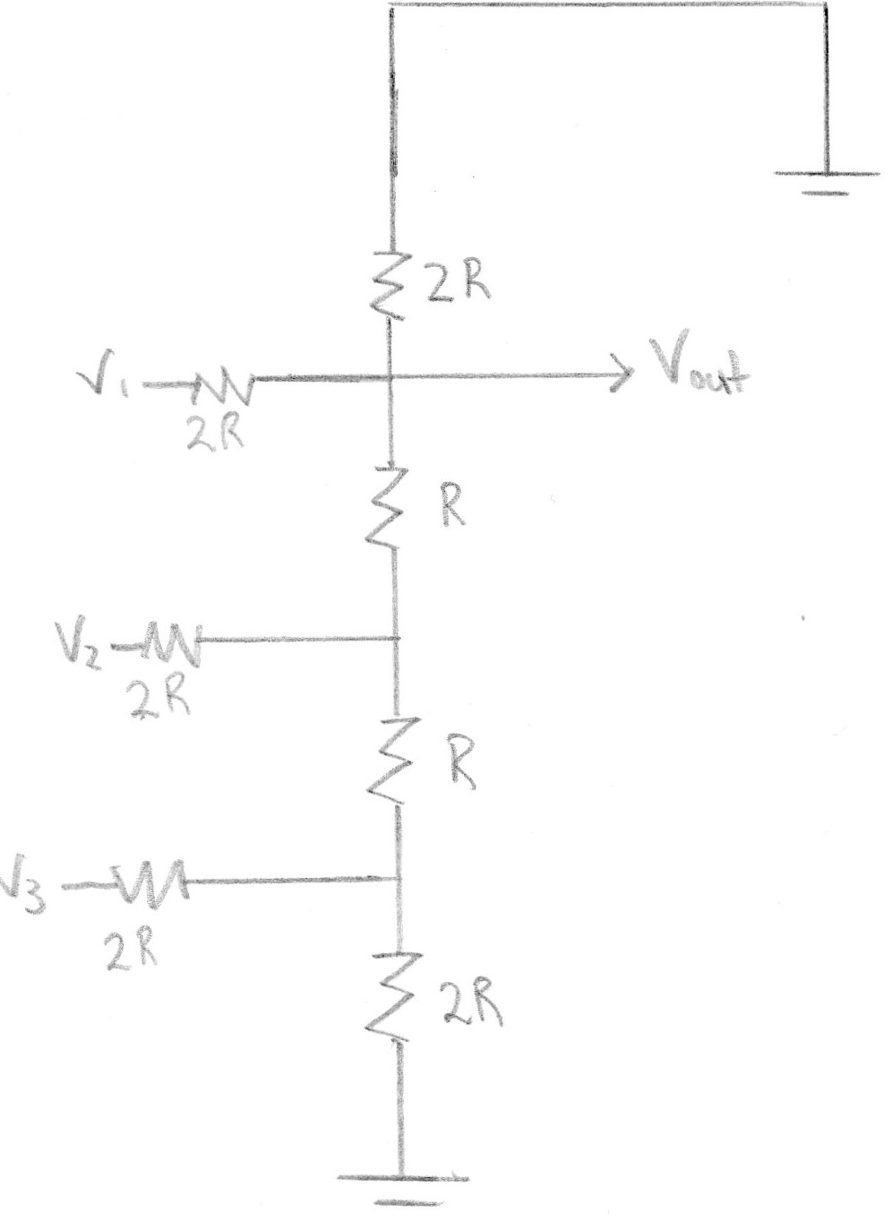 Solved Suppose the input voltage V1, V2, andÂ V3 in the | Chegg.com