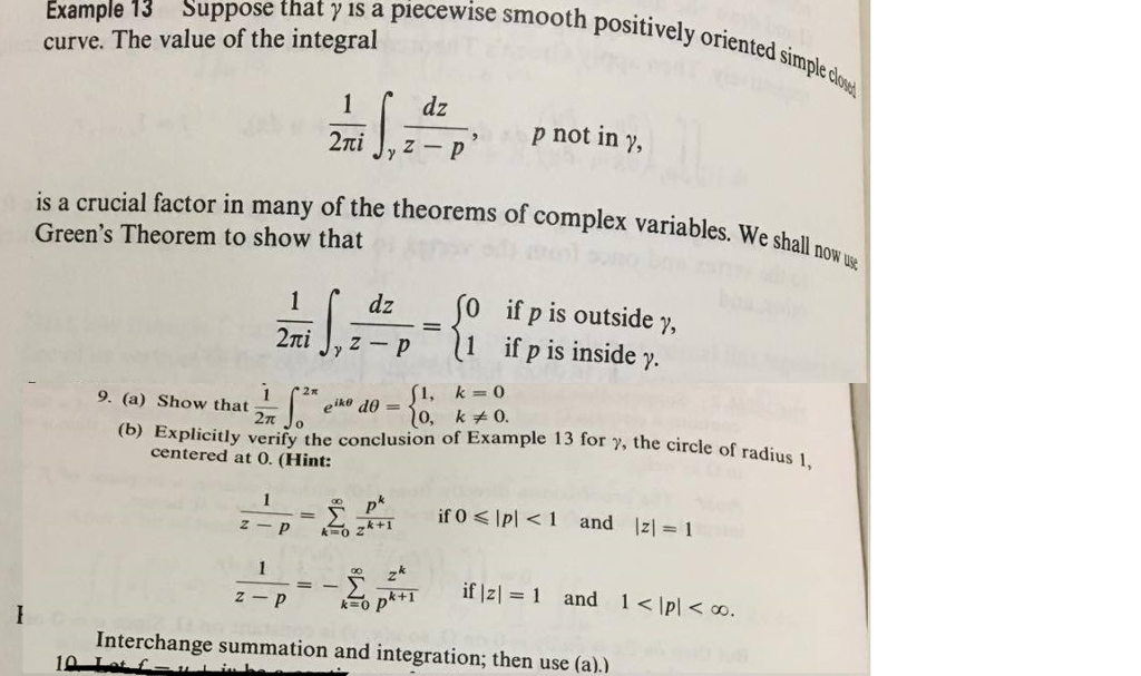 Example 13 Suppose that is a piecewise smooth po | Chegg.com