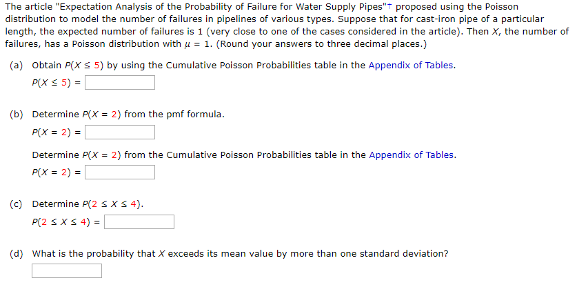 Solved The article "Expectation Analysis of the Probability | Chegg.com