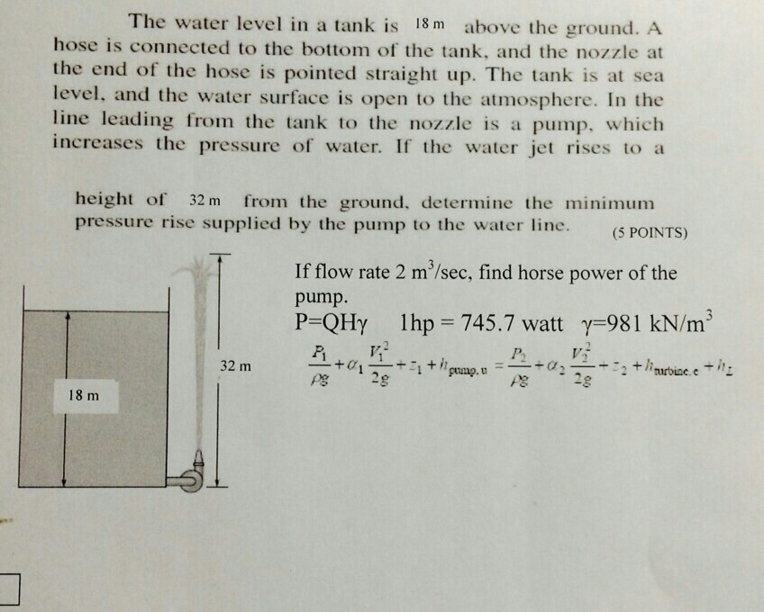 Solved help please fluid mechanics | Chegg.com