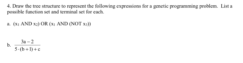 Solved 4. Draw the tree structure to represent the following | Chegg.com
