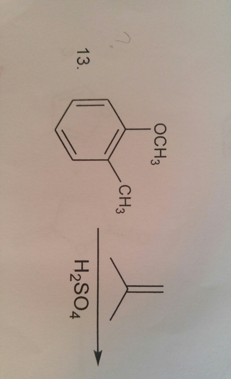 Solved OCH3 CH3 13. H2SOA | Chegg.com