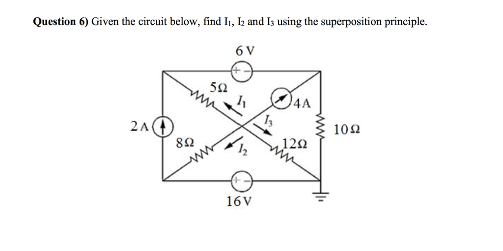 Solved: Given The Circuit Below, Find I_1, I_2 And I_3 Usi... | Chegg.com
