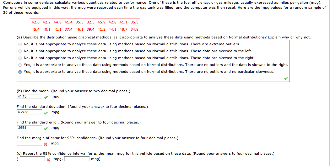 Solved Computers in some vehicles calculate various | Chegg.com