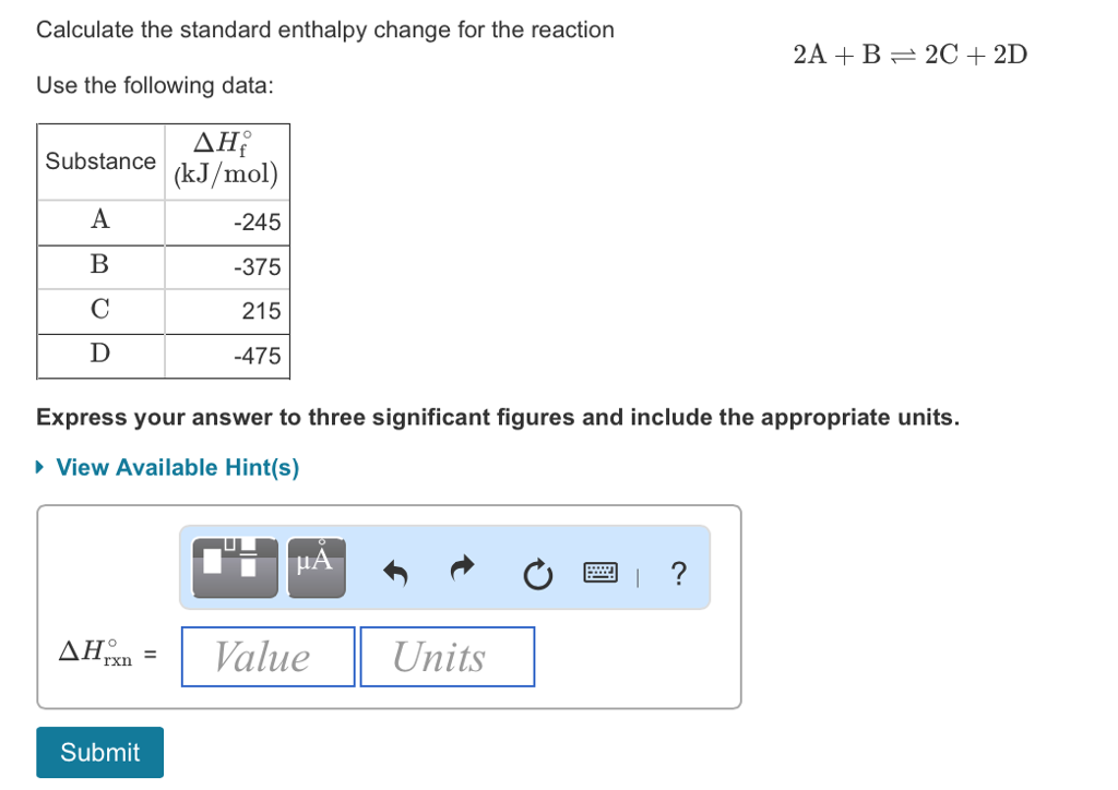 Solved From the enthalpies of reaction 2C(s)+O2(g) → 2CO(g) | Chegg.com