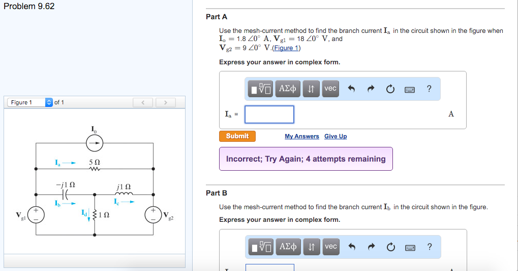 Use the mesh-current method to find the branch | Chegg.com