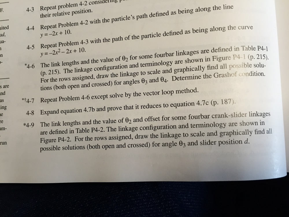 Solved TABLE P4-2 Data for Problems 4-9 to 4-10 Link 3 | Chegg.com