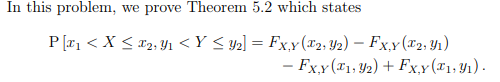 Solved 1. Random variables X and Y have CDF FX (x) and Fy | Chegg.com