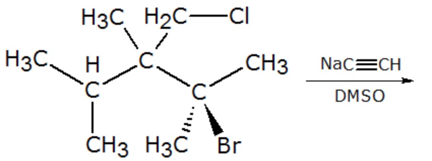Solved H3C H2C-CI DMSO CH3 H3C Br | Chegg.com