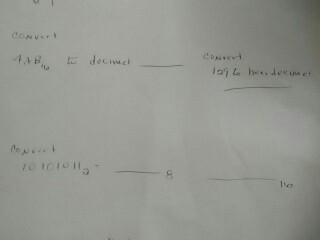 Solved working on binary | Chegg.com