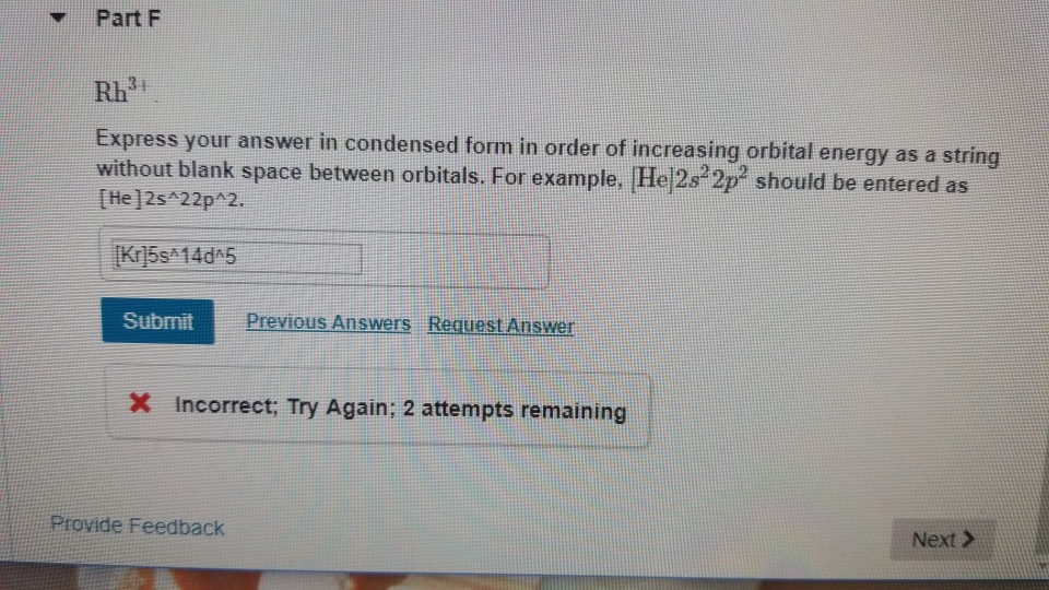 Solved Part F Rh3 Express your answer in condensed form in | Chegg.com