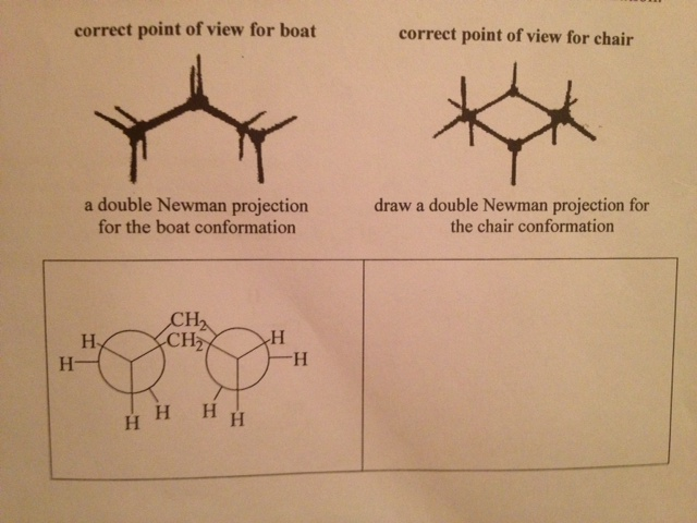 Solved which conformation appears to be the most favorable | Chegg.com