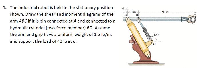 The industrial robot is held in the stationary | Chegg.com