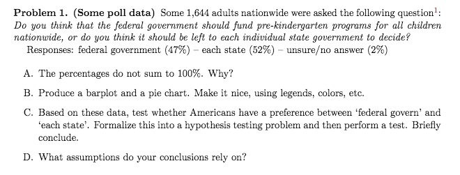 Solved Use The Statistical Program R And Write Code For The 6938