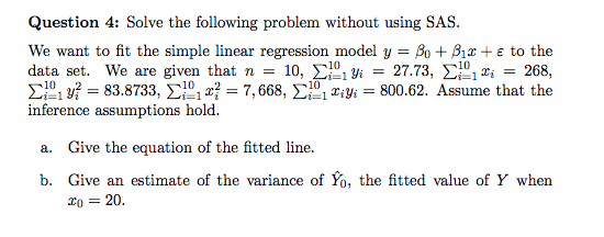 Solved Question 4: Solve the following problem without using | Chegg.com