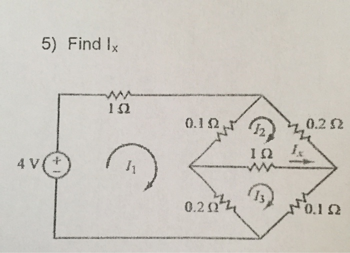 Solved find Ix | Chegg.com
