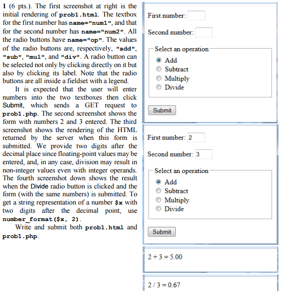 Solved The first screenshot at right is the initial | Chegg.com