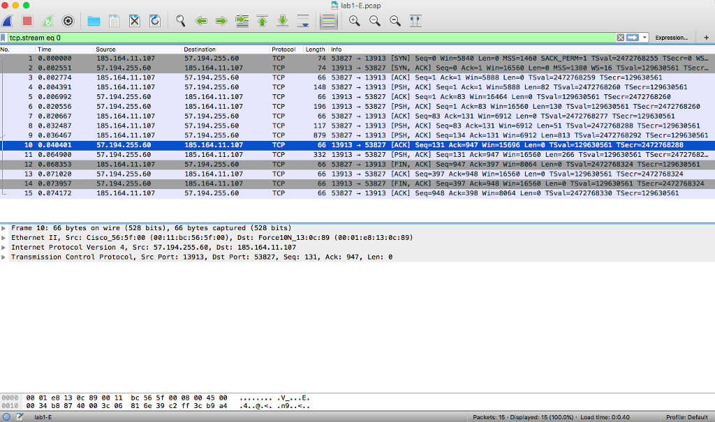 Solved For the Wireshark file, identify the following: • | Chegg.com