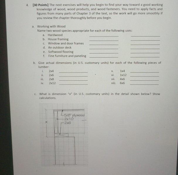Solved 4. [30 Points] The next exercises will help you begin | Chegg.com