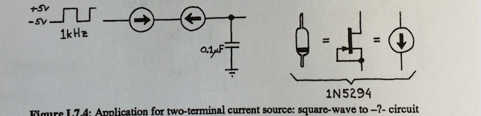 FET Current Sources: Integrated 2-terminal current | Chegg.com