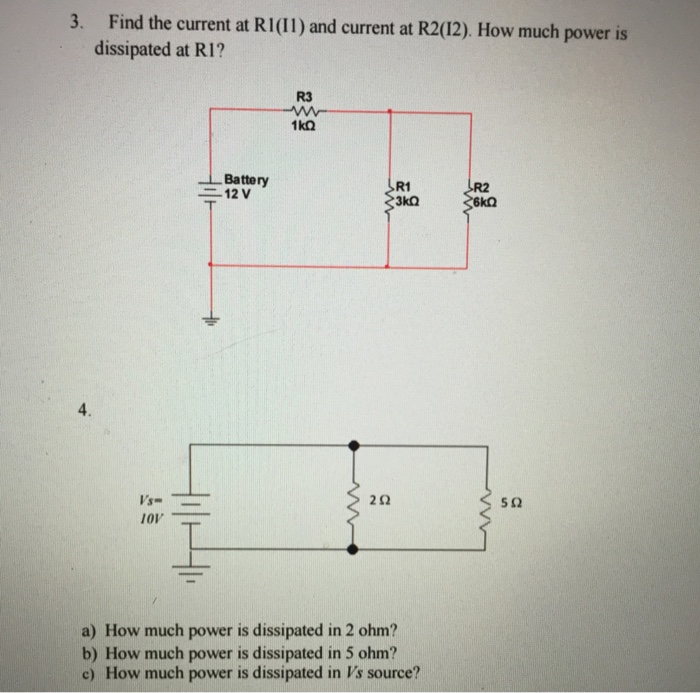 Solved Find the current at R1(11) and current at R2(12). How | Chegg.com