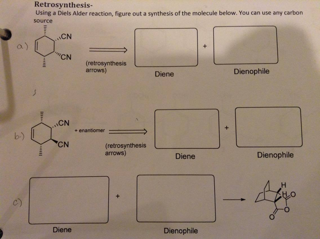 Solved Organic Chemistry II Question: Retrosynthesis. For | Chegg.com