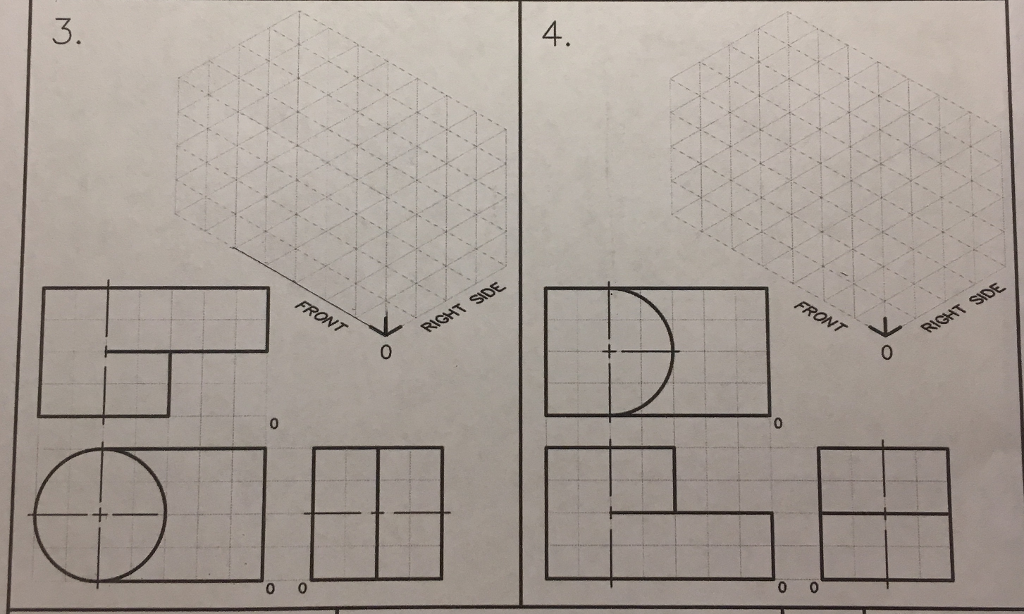 Solved Sketch the ISOMETRIC view for each problem. Questions | Chegg.com