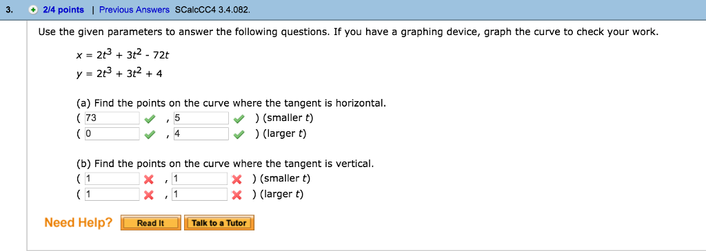 Solved Use the given parameters to answer the following | Chegg.com