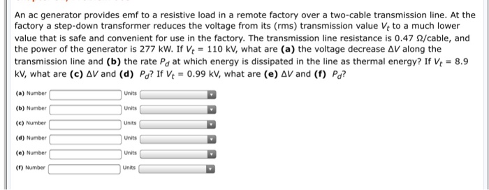 Solved An ac generator provides emf to a resistive load in a | Chegg.com