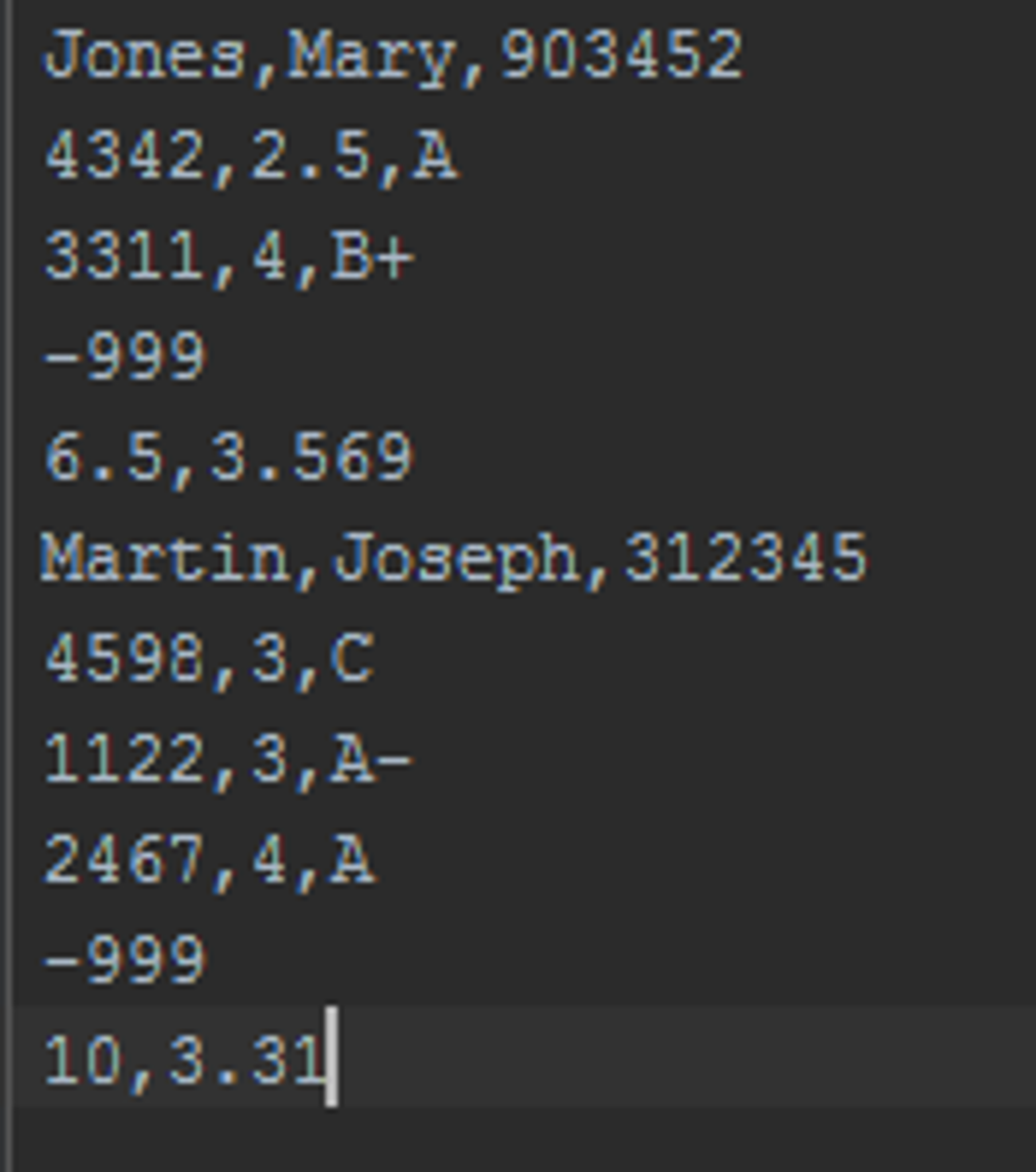 Solved I have a Student.java class constructor like | Chegg.com