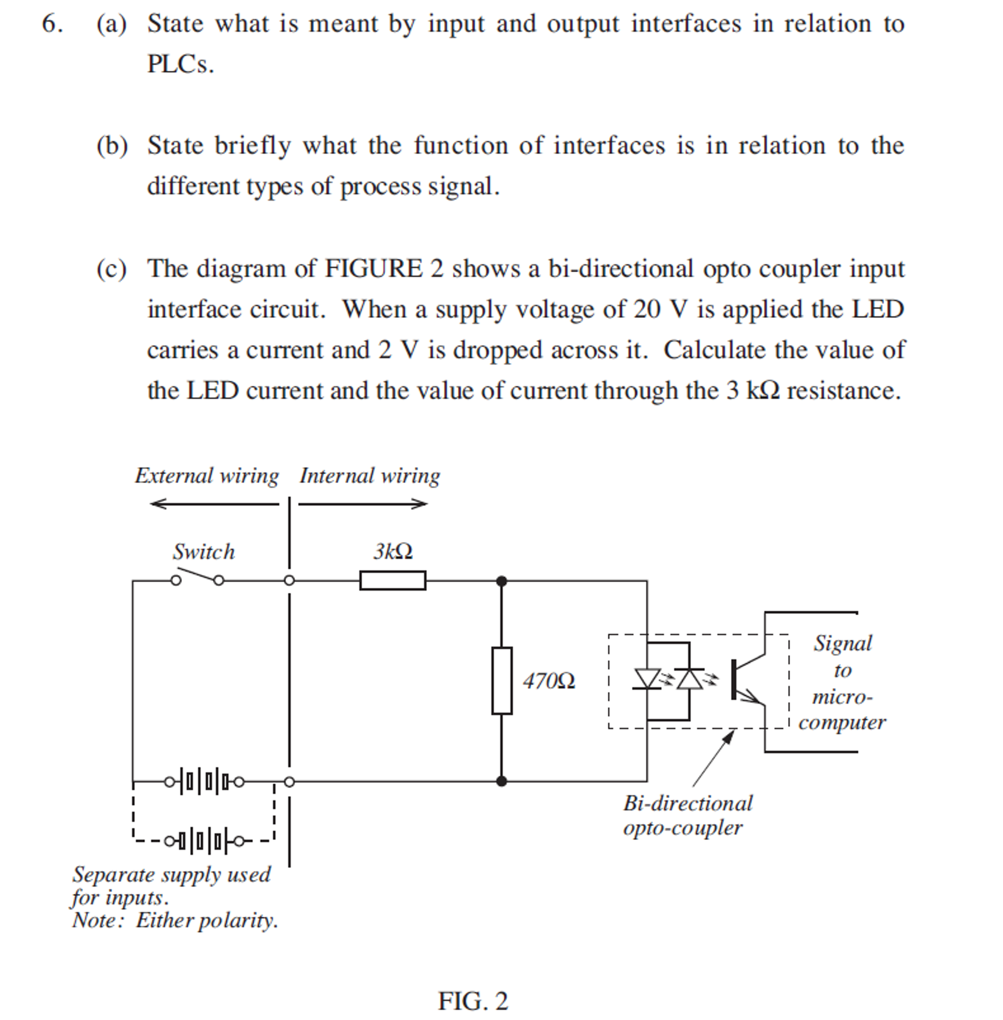 State what is meant by input and output interfaces in | Chegg.com