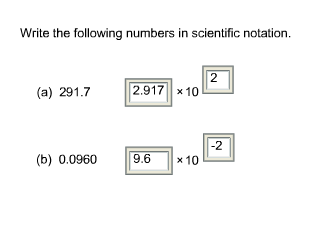 Solved Write the following numbers in scientific notation. | Chegg.com