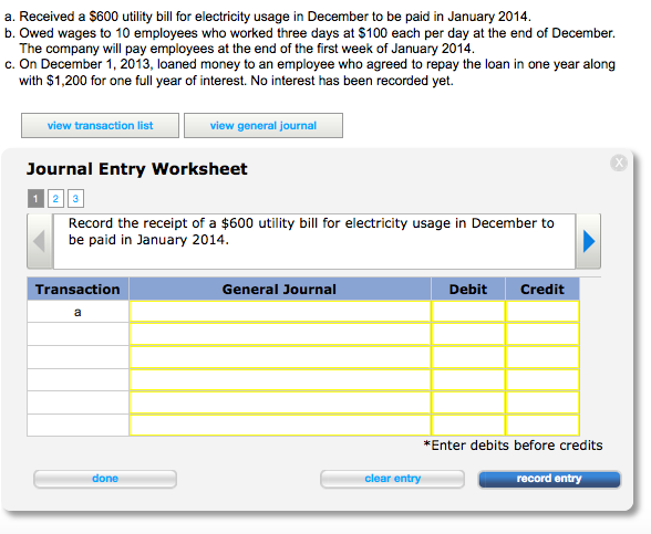 Solved a. Received a $600 utility bill for electricity usage | Chegg.com