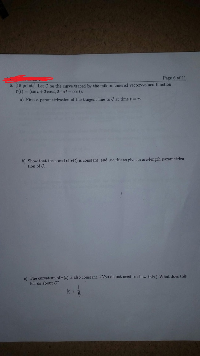 Solved Let C be the curve traced by the mild-mannered | Chegg.com
