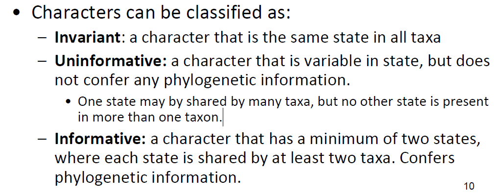 Solved Can someone explain why 3 and 4 are uninformative and | Chegg.com