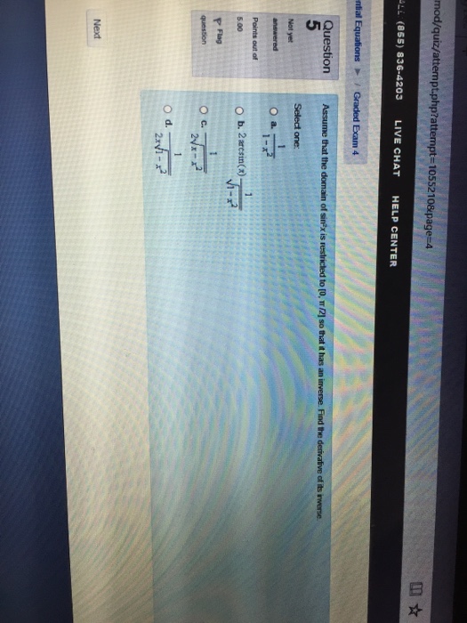 Solved mod/quiz/attempt.php?attempt-10552108page-4 M☆ (855) | Chegg.com