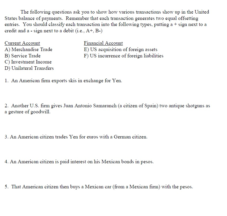 Solved The following questions ask you to show how various | Chegg.com