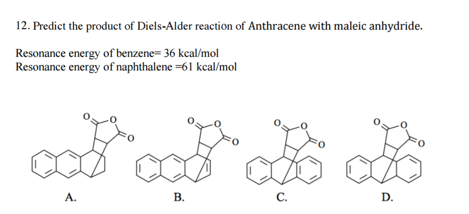 Anthracene And Maleic Anhydride Mechanism – CREM