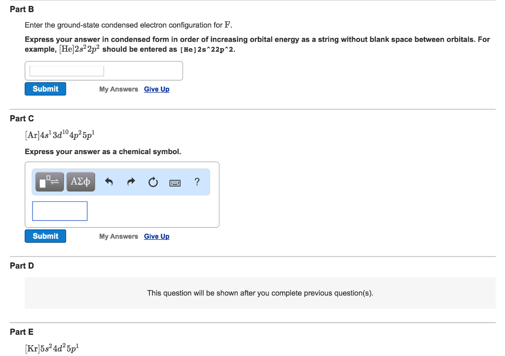 Solved Enter The Ground State Condensed Electron