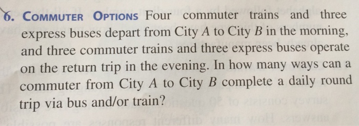 Solved COMMUTER PASSES Five different t muter passes are | Chegg.com