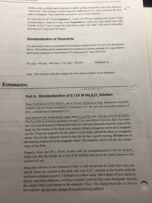 Solved LAB SECTION: NAME EXPERIMENT 18: Determination of | Chegg.com
