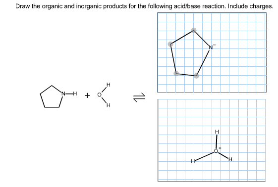 Solved Draw the organic and inorganic products for the | Chegg.com