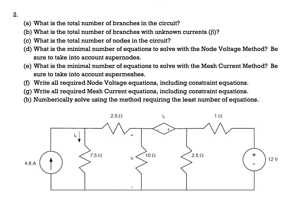 Solved 2. (a) What is the total number of branches in the | Chegg.com