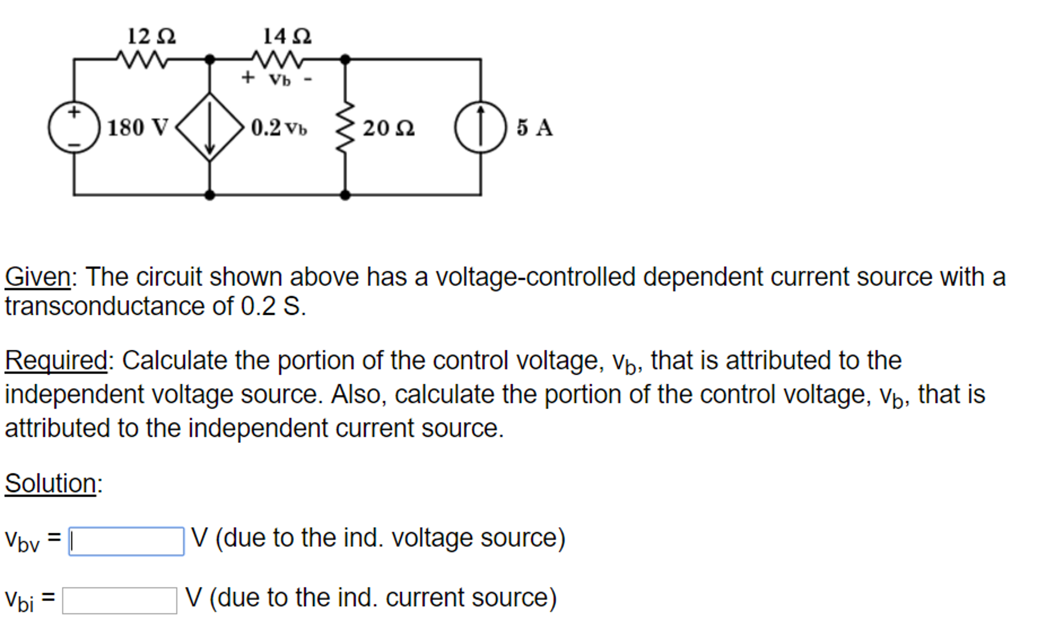 Solved In the circuit shown above, there is a | Chegg.com