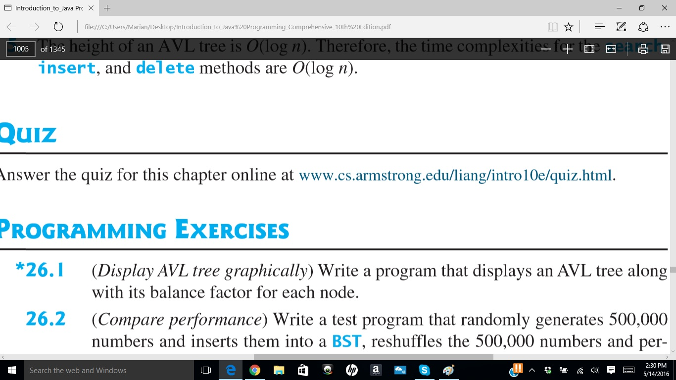 Solved Write a program that displays an AVL tree along with | Chegg.com