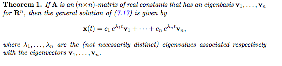 Solved Use Theorem 1 to obtain the general solution of the | Chegg.com