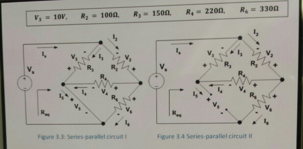 Solved find is,i2,i3,i4 l,i5,i6 and all the voltages at the | Chegg.com